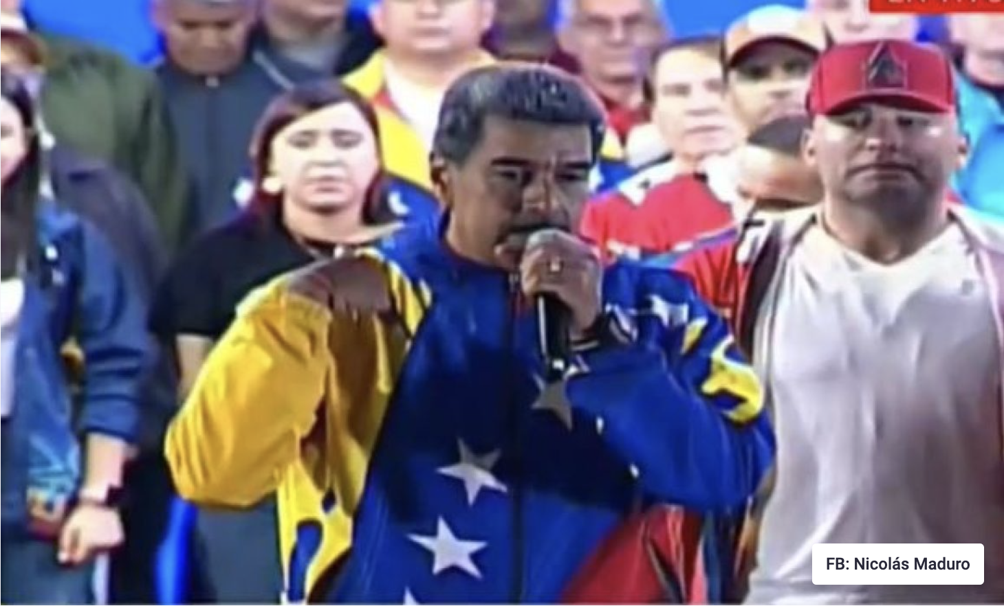 Soy Nicolás Maduro, presidente reelecto de Venezuela!” - Momento | San ...