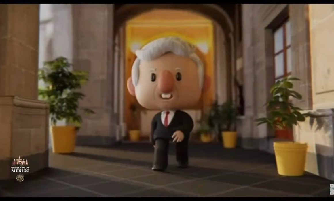 Con Amlito animado, nuevo intro de la mañanera - Momento | San Luis Potosi