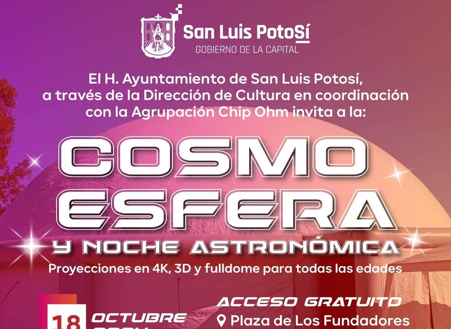 Llega experiencia astronómica Cosmo Esfera al Centro Histórico de la ...