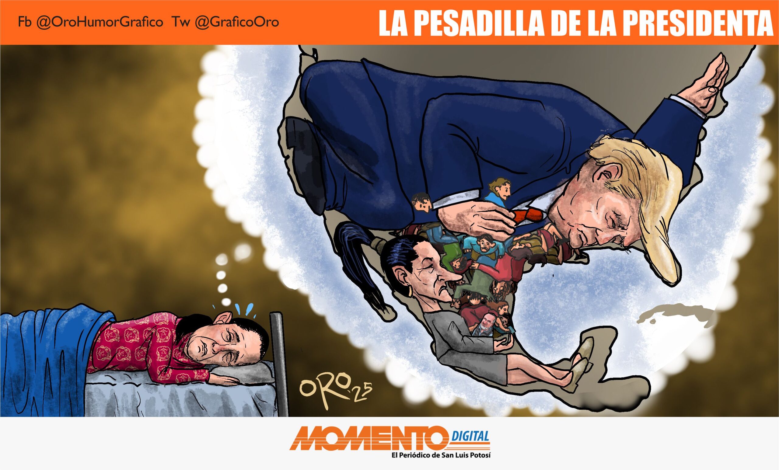 LA PESADILLA DE LA PRESIDENTA - Momento | San Luis Potosi