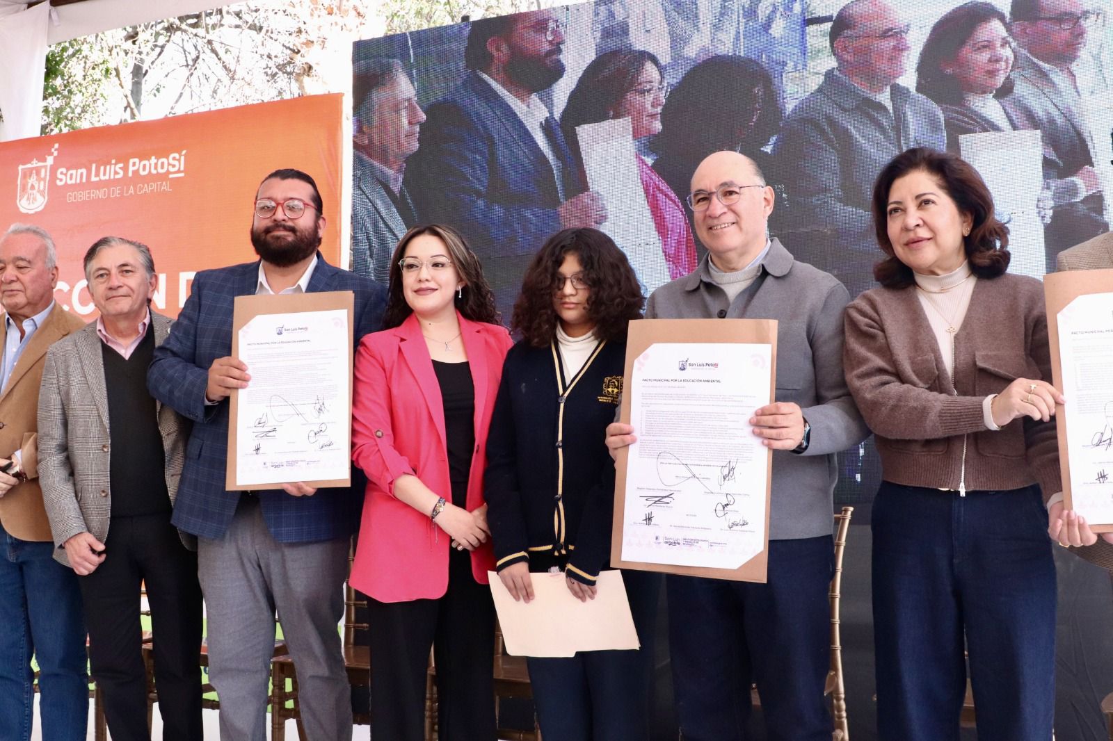 Avanza SLP como ciudad sustentable tras firma del Pacto por la Educación Ambiental - Momento ...