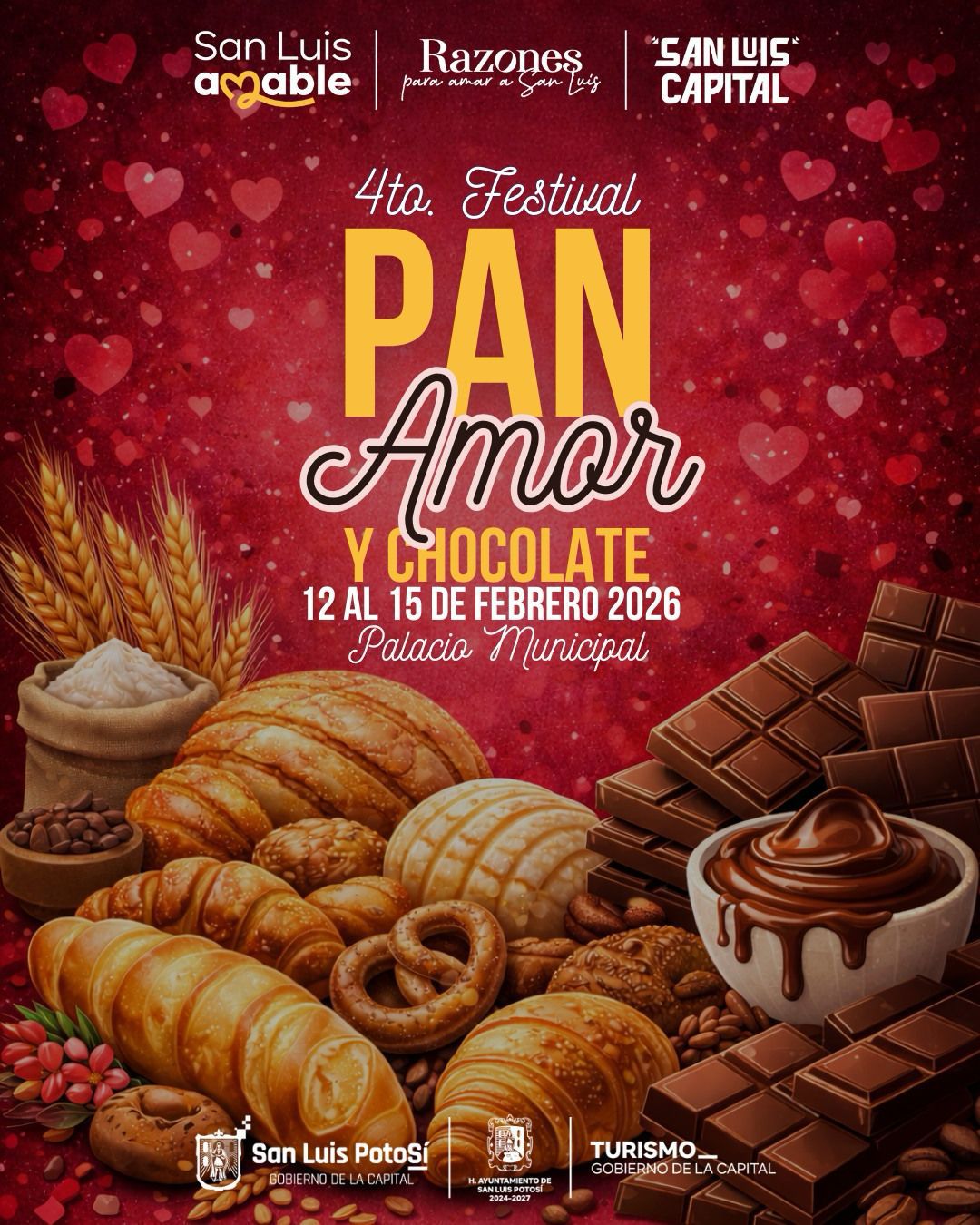 Anuncian el 4º Festival Pan, Amor y Chocolate - Momento | San Luis Potosi